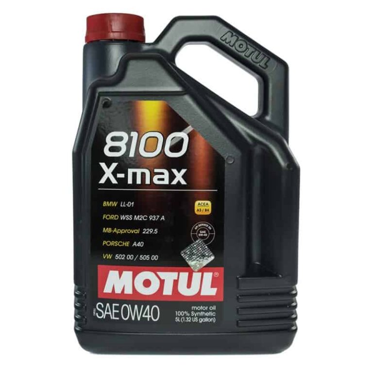 Масло MOTUL 8100 X-Max 0W40 - 5 литра ️ Maslata.bg