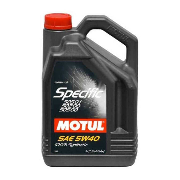 Масло MOTUL Specific 505 01/502 00/505 00 5W40 - 5 литра ️ Maslata.bg