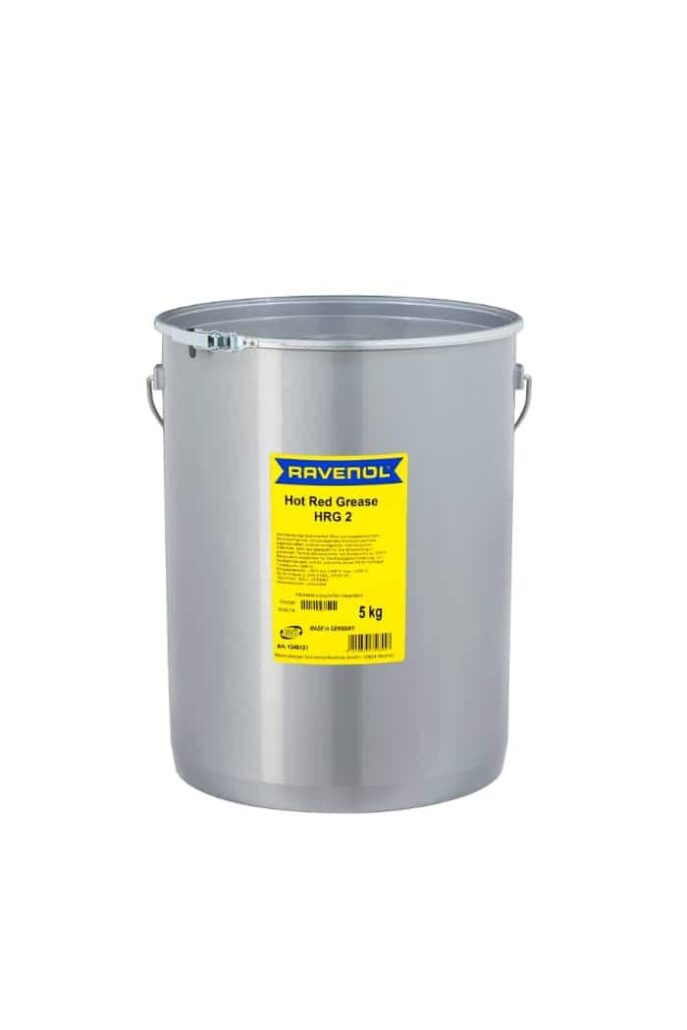 Литиева грес RAVENOL Hot Red Grease HRG 2 5kg | Maslata.bg